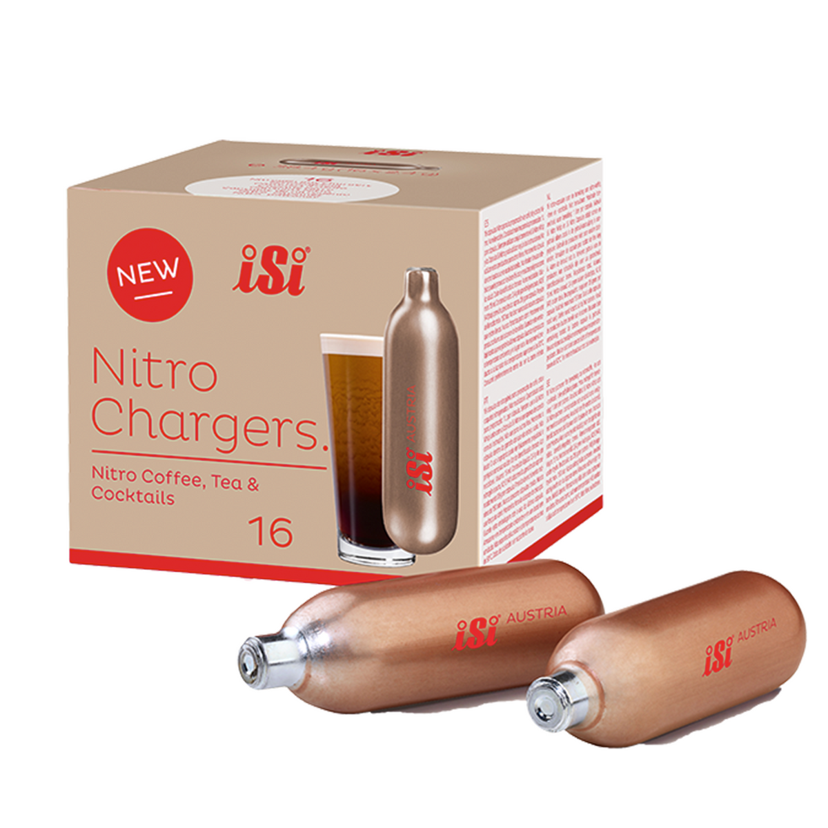 Nitro Chargers 16 Pack | iSi-Store